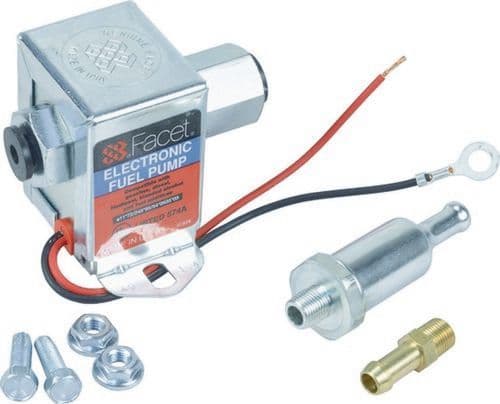 FACET Solid State Fuel Pump 40106 4 0-7 0psi Clamshell Kit FEP12SV