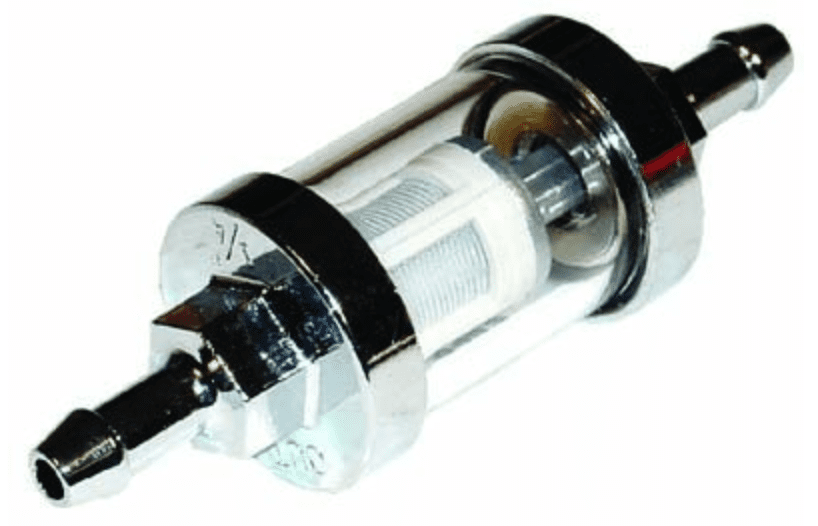 PRO-FUEL CLEANABLE SHORT FUEL FILTER 8MM TAILS PRO825