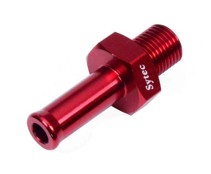Straight Union M10 x 1 8mm RED BFU002