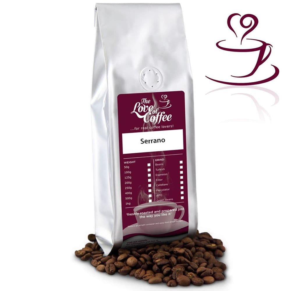 Serrano | Speciality Coffee | Free Standard Delivery On Orders Over £25