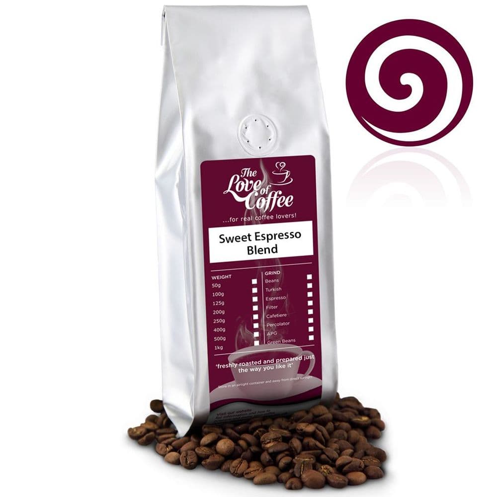 Sweet Espresso Blended Coffee | Next Day Delivery