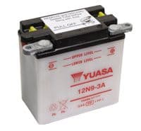 Yuasa 12N9-3A 12v 9 Ah Motorcycle Battery - Collect Instore at The ...