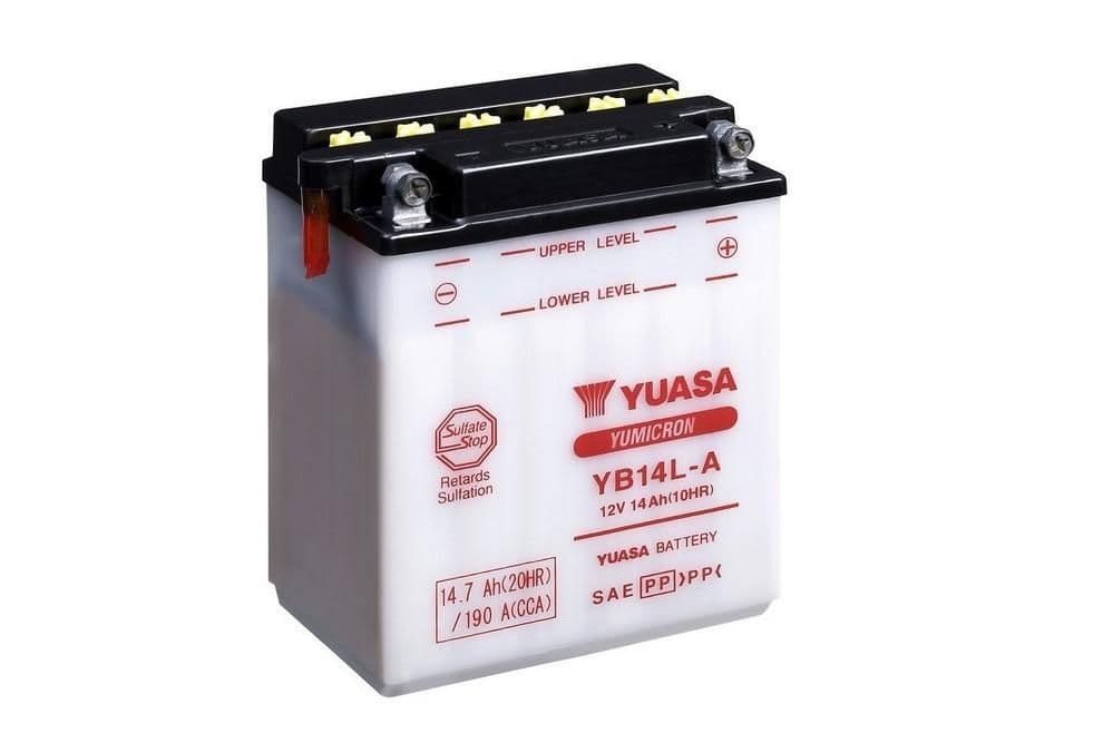 Yuasa YB14L-A 12v 14Ah Motorcycle Battery - Collect Instore at The ...