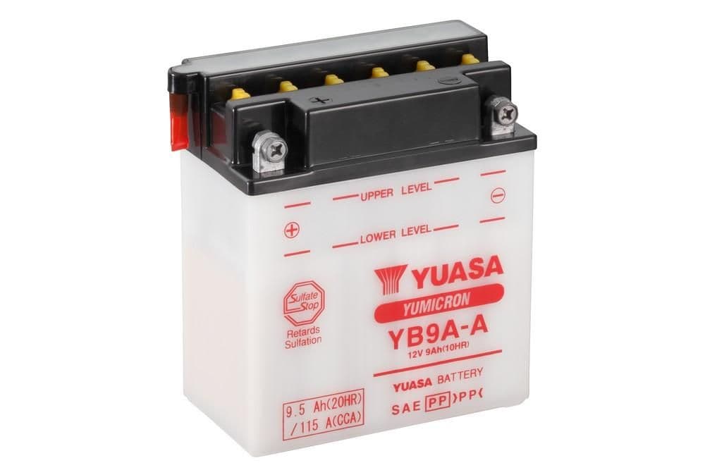 Yuasa YB9A-A 12v 9.5Ah Motorcycle Battery - Collect Instore at The ...