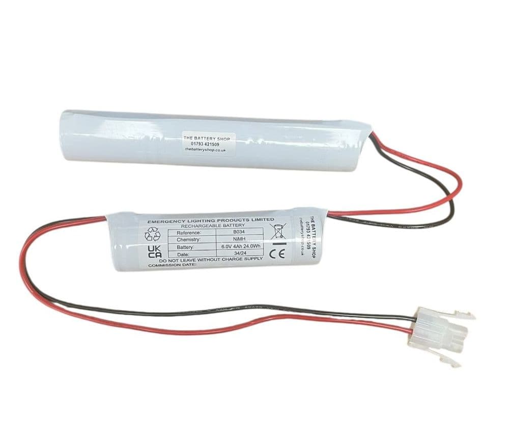 ELP B034 NiMh 6.0v 4Ah Battery Pack (5CMH4-0LC9-GL125) - Buy online ...