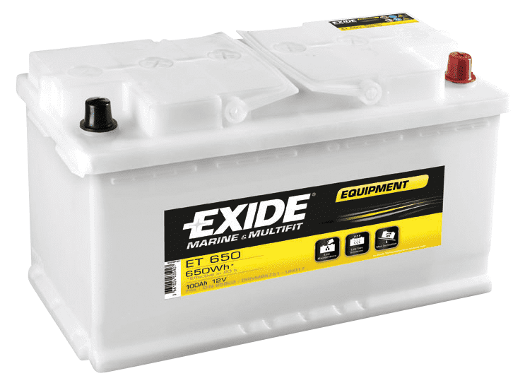 ET650 Exide Equipment From £133.33 EX VAT Buy Online from The Battery Shop