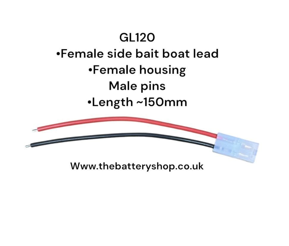 GL120 - Female side Bait Boat Lead Buy Online from The Battery Shop
