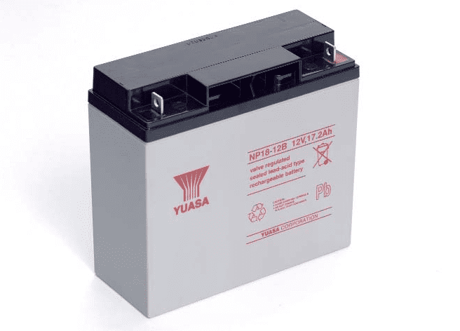 NP18-12B Yuasa 12v 17.2Ah VRLA Battery - The Battery Shop, Swindon