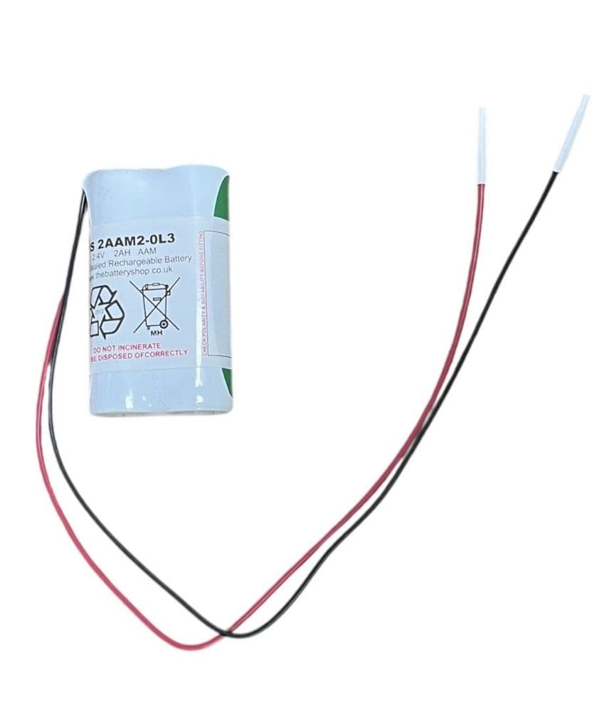 TBS 2AAM2-0L3 2.4v 2000mAh Ni-Mh Battery Pack Buy Online from The ...