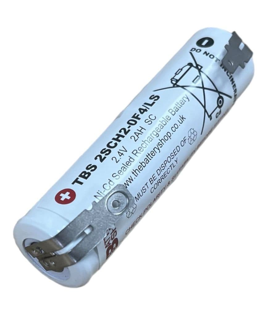 TBS 2SCH2-0F4-LS 2.4v 2.0Ah Ni-Cd Battery Pack (BS152, BT154) Buy ...