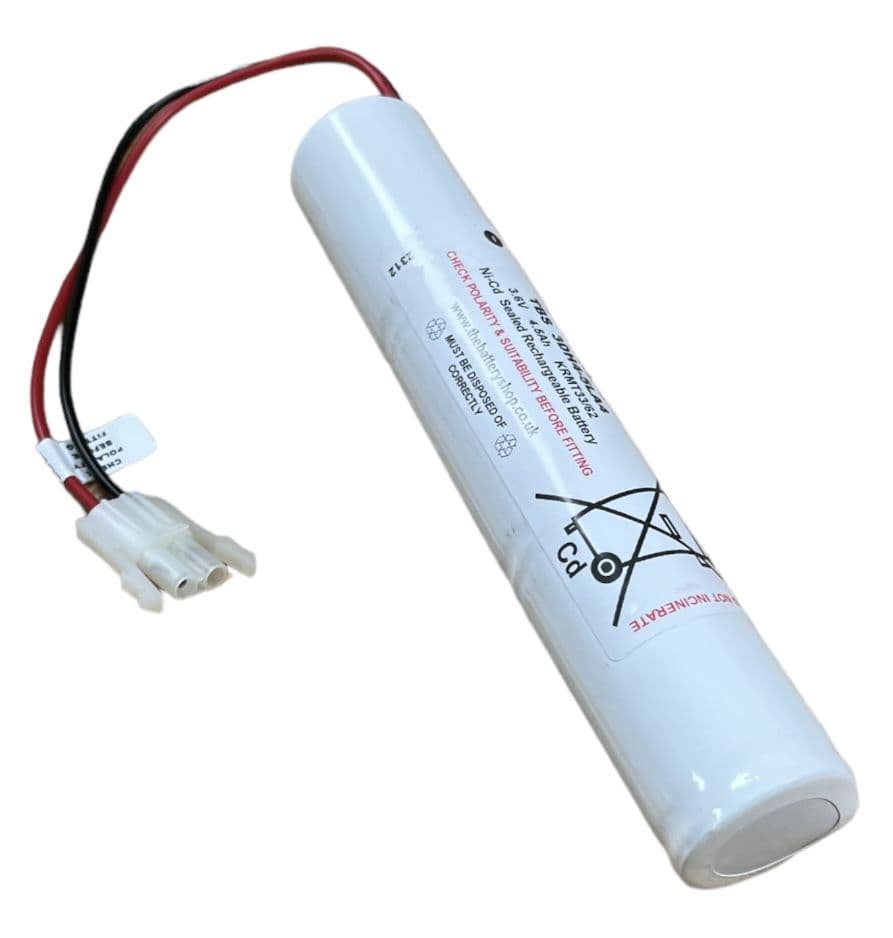 TBS 3DH4-5LA4 3.6v 4.5Ah Ni-Cd Battery Pack Buy Online from The Battery ...
