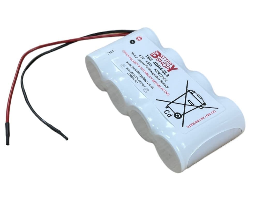 TBS 4DH4-5L3 4.8v 4.5Ah Ni-Cd Battery Pack Buy Online from The Battery Shop