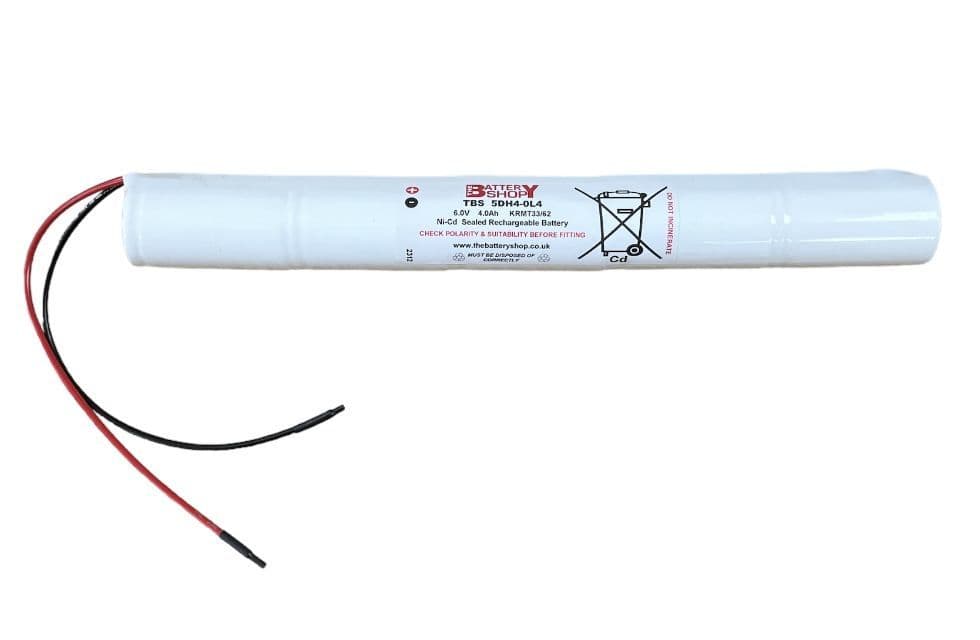 TBS 5DH4-0L4 6.0v 4.0Ah Ni-Cd Battery Pack Buy Online from The Battery Shop