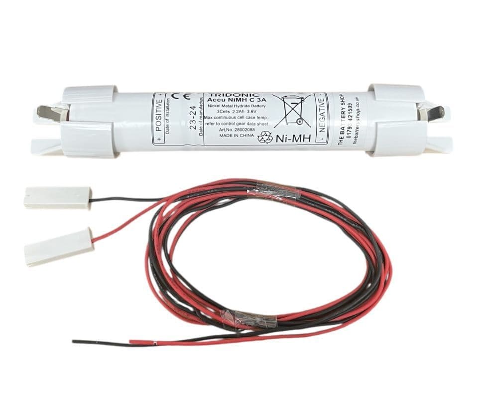 Tridonic 28002088 Accu NiMH C 3A 3.6v 2.2Ah Stick Battery Pack - Buy ...