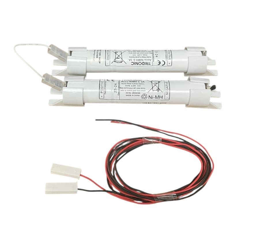 Tridonic 28002092 Accu NiMH C 6C 7.2v 2.2Ah Battery set (3 cell + 3 ...