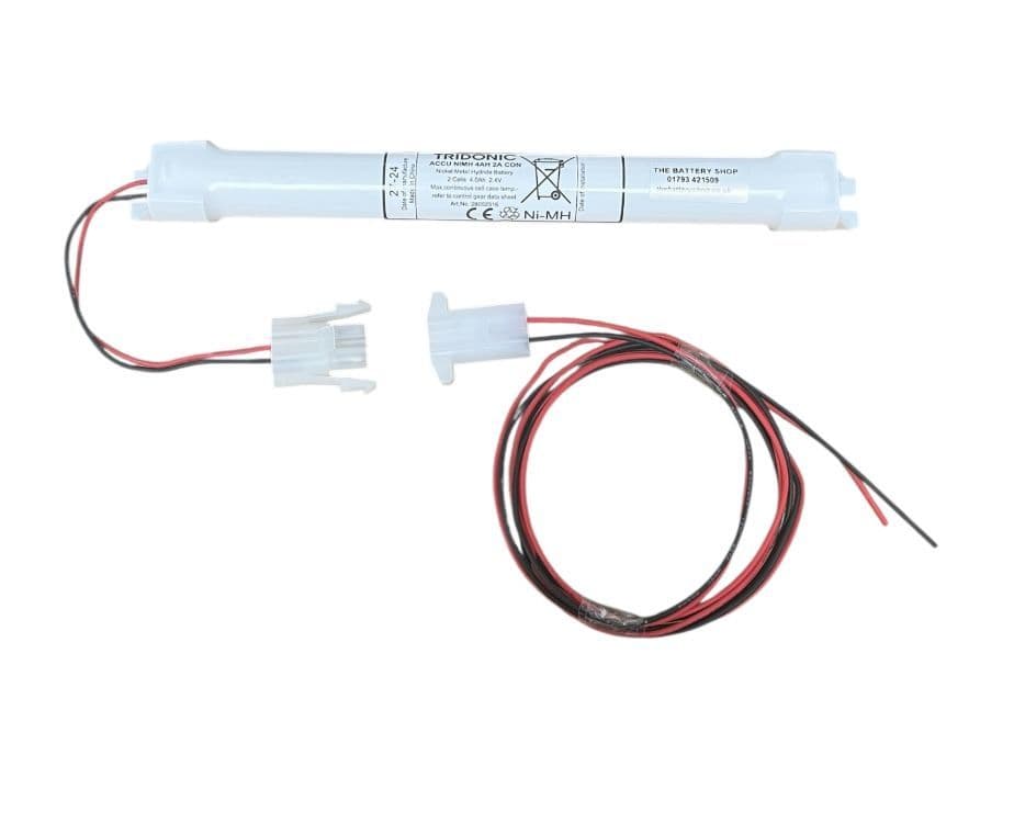 Tridonic 28002316 Accu NiMH 4Ah 2A Con 2.4v 4Ah Stick Battery Pack ...