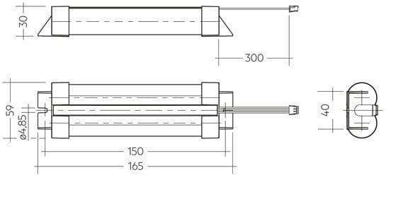 Tridonic 28003815 ACCU-LiFePO4 7.2Ah 4A 2S2P CON 6.4v LiFEPO4 Emergency ...