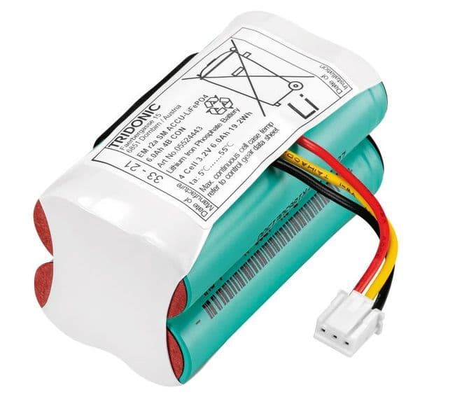 Tridonic 28004233 ACCU LiFePO4 6.0Ah 4B CON R2A SM 3.2v LiFEPO4 ...