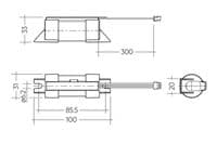 Tridonic 28005171 ACCU-LiFePO4 3.3Ah 1A 1S1P CON 3.2v LiFEPO4 Emergency ...
