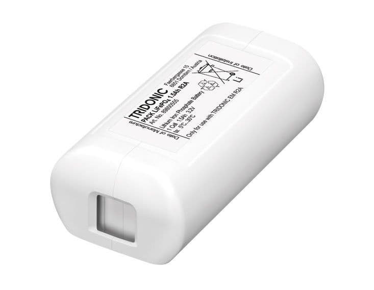 Tridonic 89800555 PACK-LiFePO4 1.5Ah R2A 3.2v LiFEPO4 Emergency ...