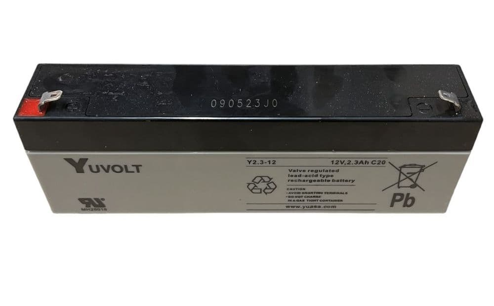 Y2.3-12 Yuasa Yucel / Yuvolt 12v 2.3Ah Lead Acid Battery Buy Online ...
