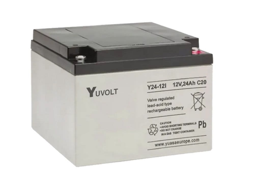 Y24-12i Yuasa Yucel / Yuvolt 12v 24Ah Sealed Lead Acid Battery Buy ...
