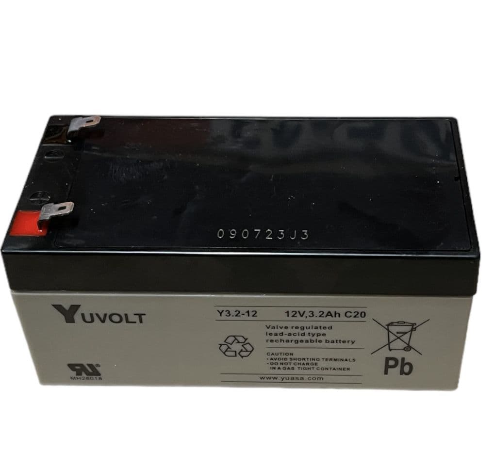 Y3.2-12 Yuasa Yucel / Yuvolt 12v 3.2Ah Lead Acid Battery Buy Online ...