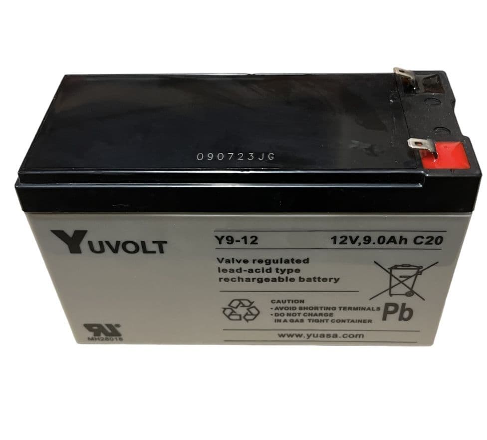 Y9-12 Yuasa Yucel / Yuvolt 12v 9Ah Lead Acid Battery Buy Online from ...
