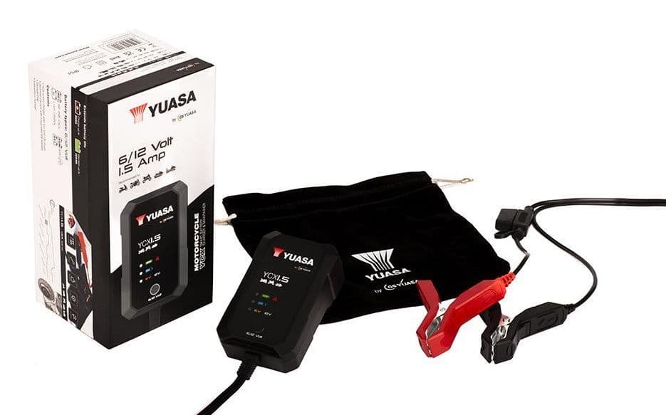 YCX1.5 6/12V 1.5A Yuasa Motorcycle Smart Charger £29.16 EX VAT Buy ...
