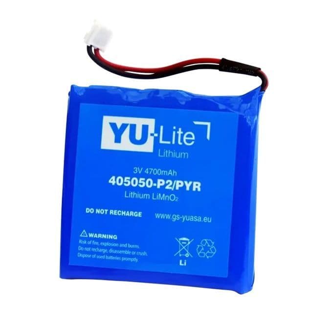 Yu-Lite 405050-P2/PYR Lithium Battery 3v 4700mAh LiMnO2 CP405050-P2 ...