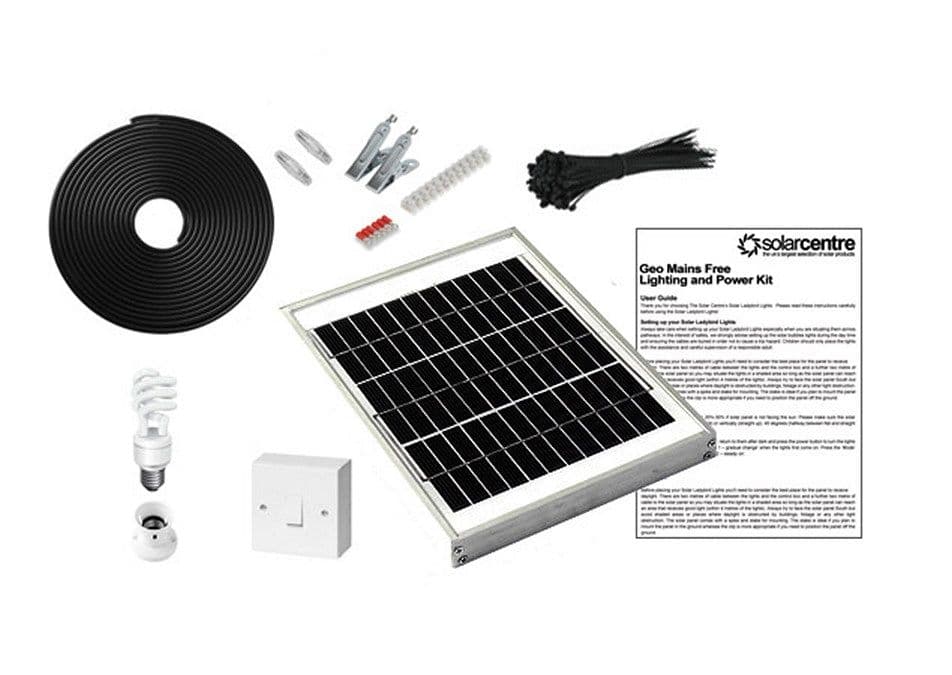 Solar Lights|Solar Lighting Kit|Geo 1 Solar Lighting Kit