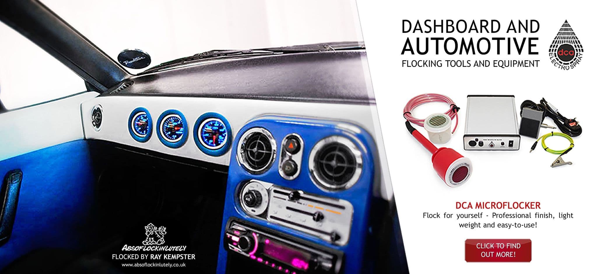 The DCA Flocking Shop - Electrostatic Flocking Equipment & Consumables ...