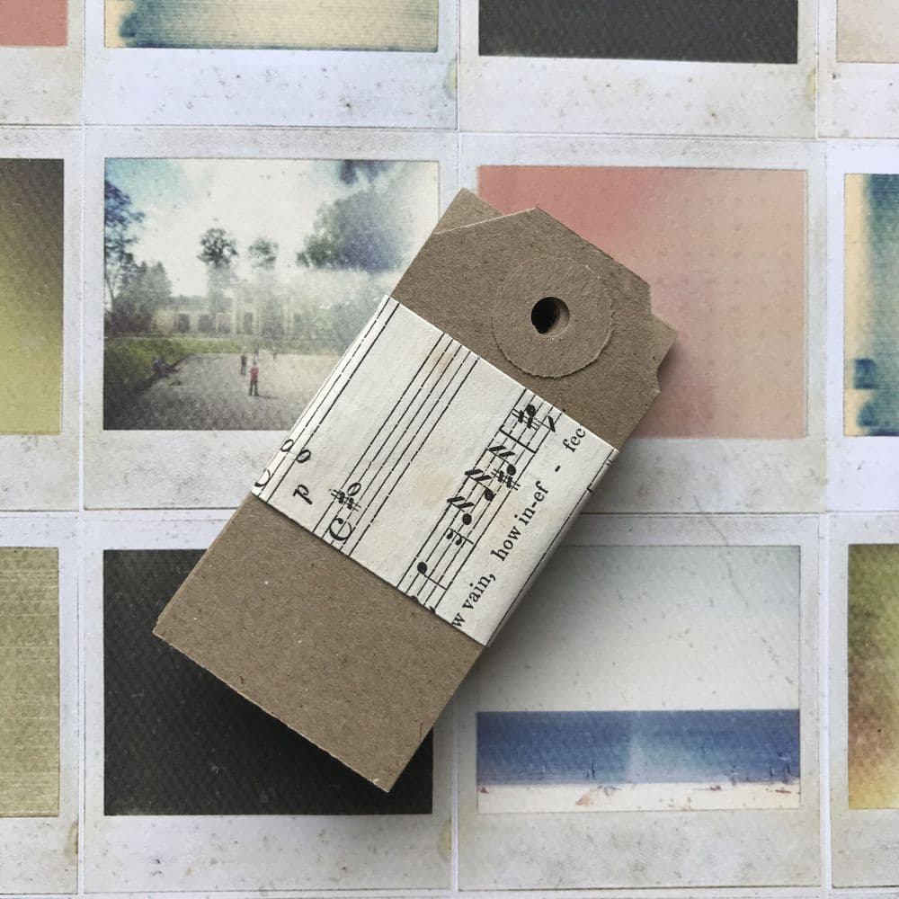 20 Extra Small Manila Tags
