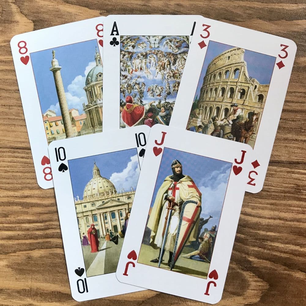 City of Rome - 5 Playing Cards
