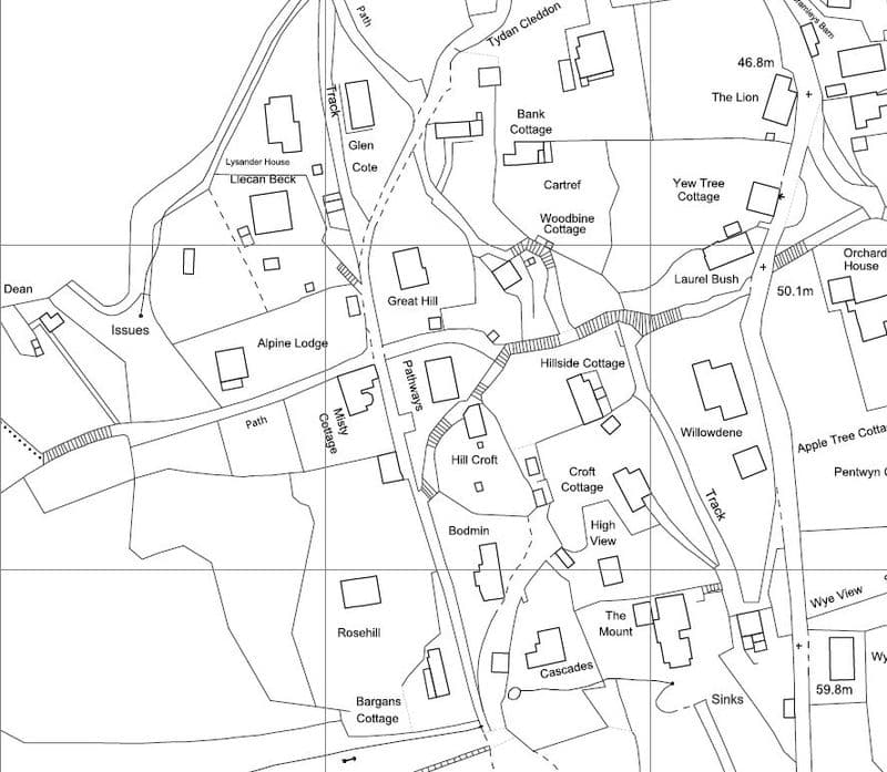 1 2 000 Ordnance Survey A4 Sitemap "Block Plan"