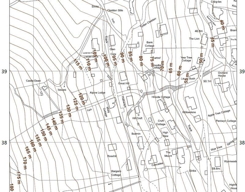 1 2 000 Ordnance Survey A4 Sitemap "Block Plan"