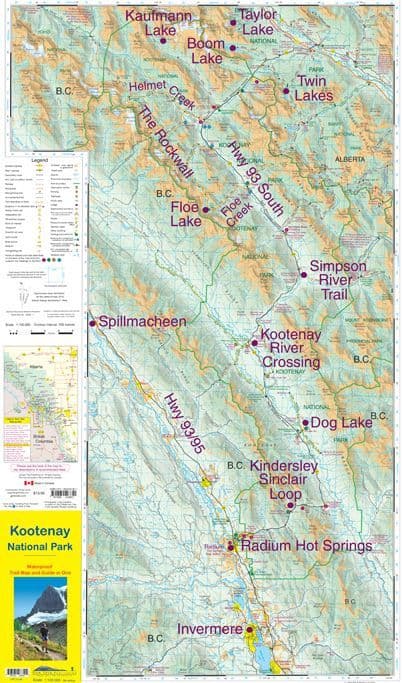 10 Kootenay National Park Includes Invermere and Radium Gem Trek R55