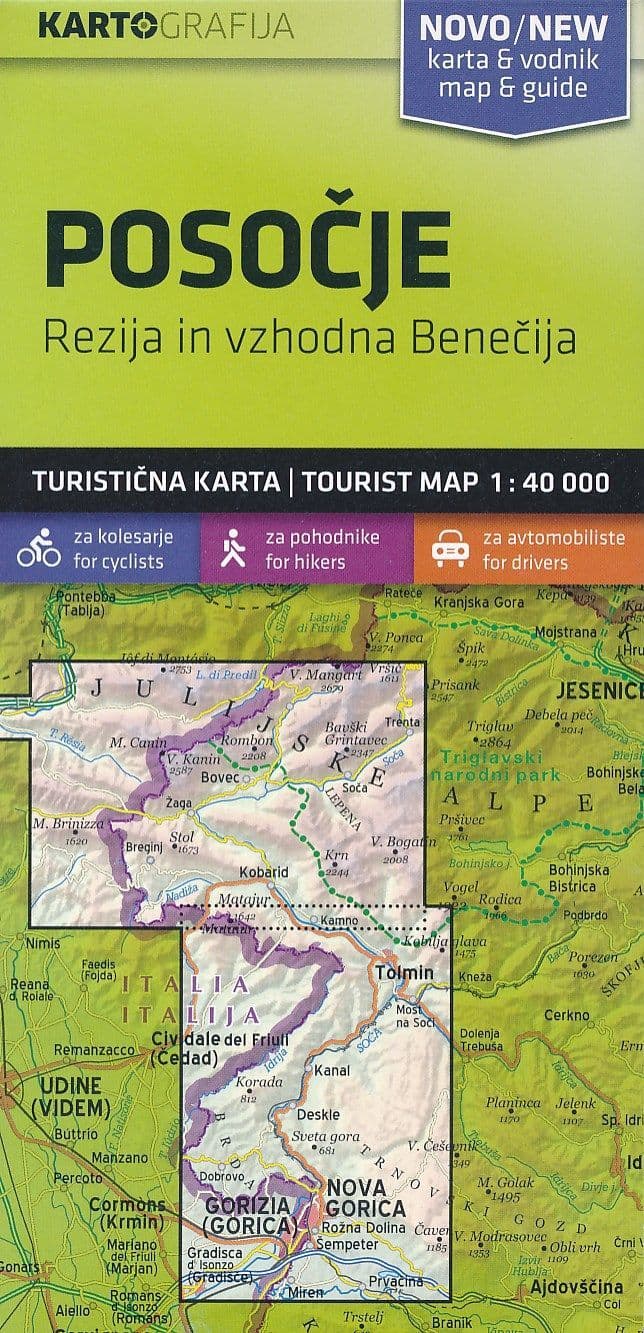 2 - Posocje - Tourist Map - KartoGrafija