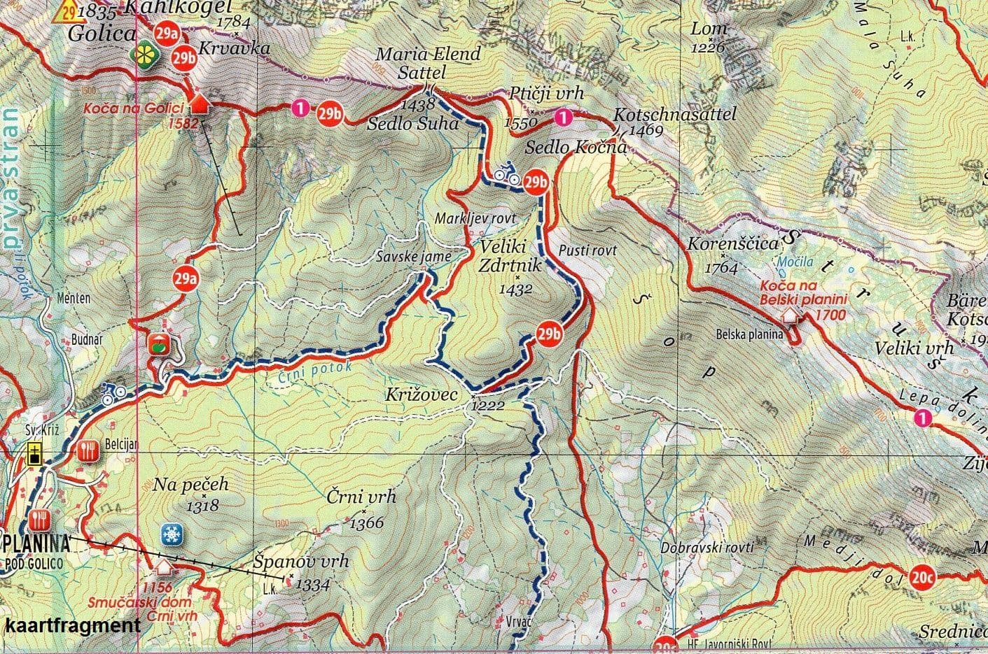 3 - Gorenjska - Tourist Map - KartoGrafija