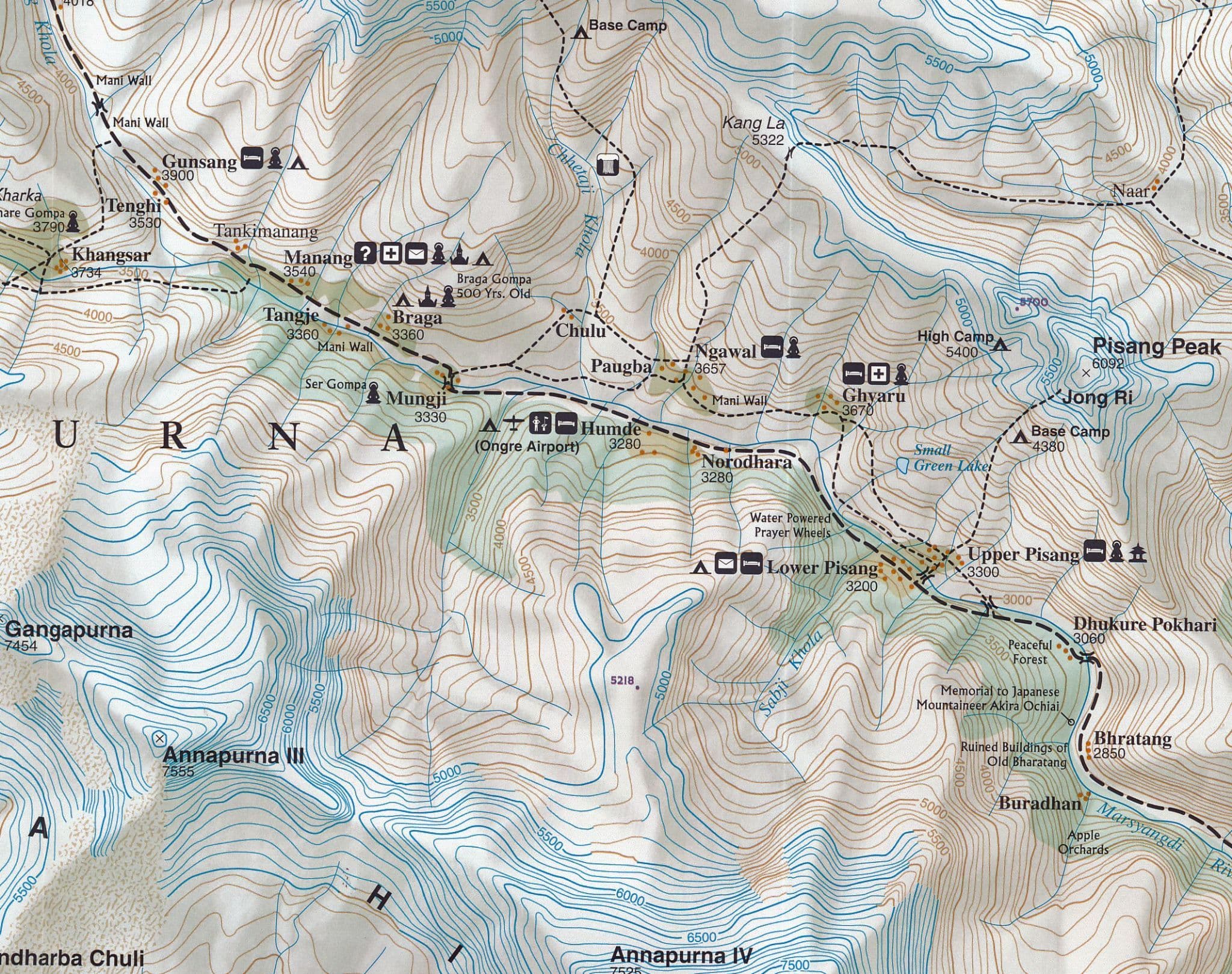 3003 Annapurna - National Geographic Adventure Map
