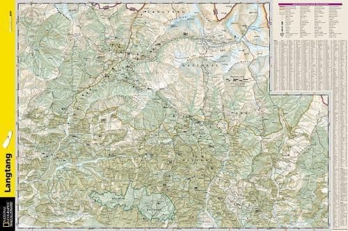 3004 Langang - National Geographic Adventure Map