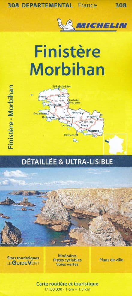 Michelin France Local Maps 1:150,000 - Latest Editions