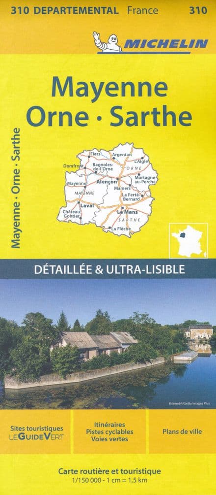 Michelin France Local Maps 1:150,000 - Latest Editions
