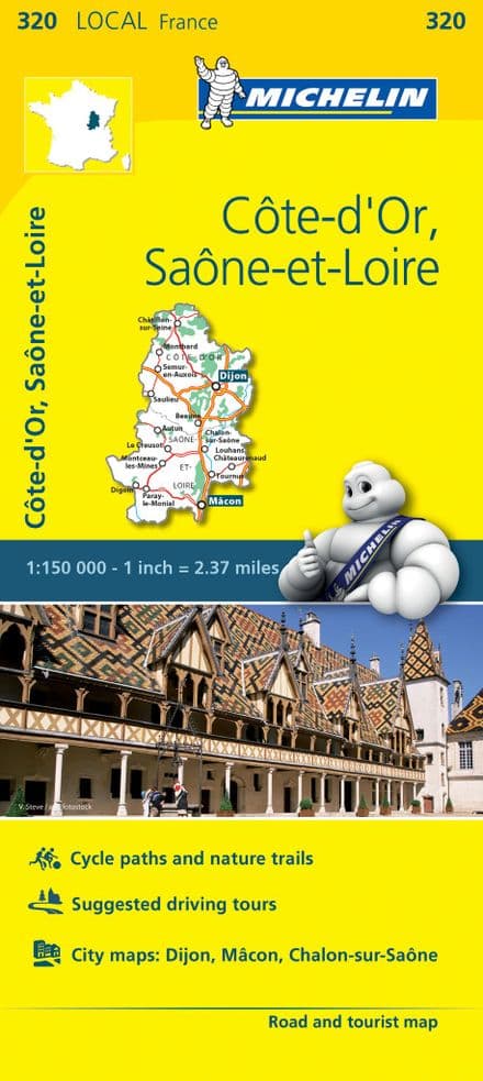 Michelin France Local Maps 1:150,000 - Latest Editions