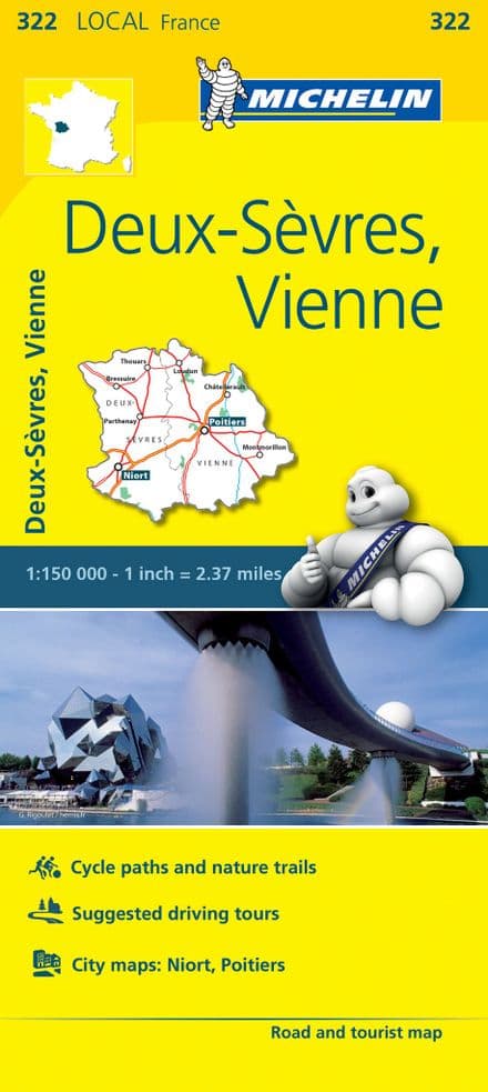 Michelin France Local Maps 1:150,000 - Latest Editions