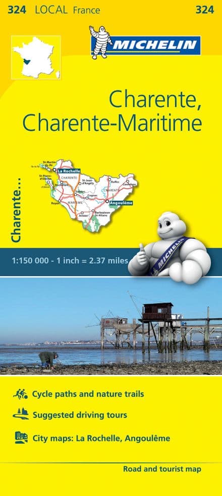 Michelin France Local Maps 1:150,000 - Latest Editions