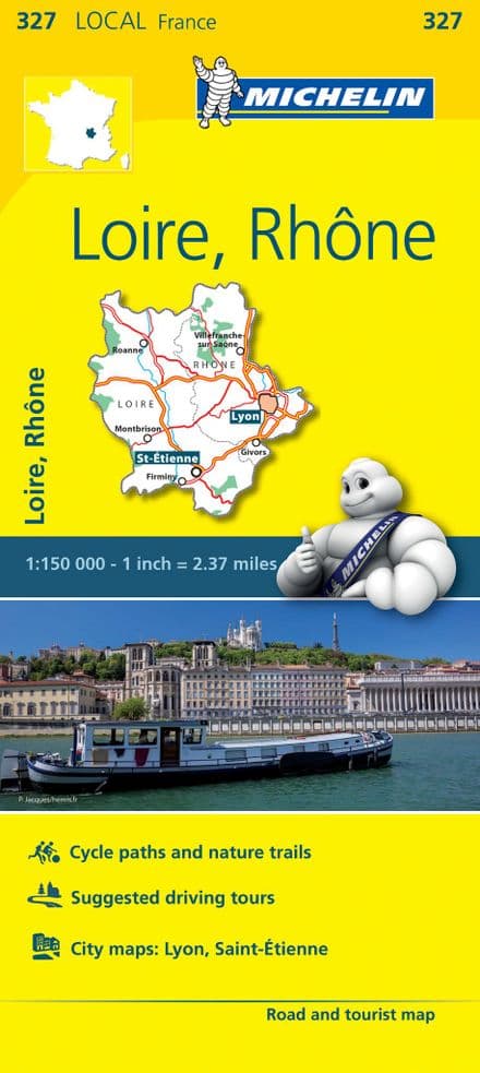 Michelin France Local Maps 1:150,000 - Latest Editions