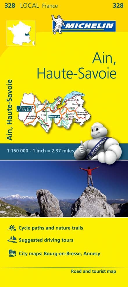 Michelin France Local Maps 1:150,000 - Latest Editions
