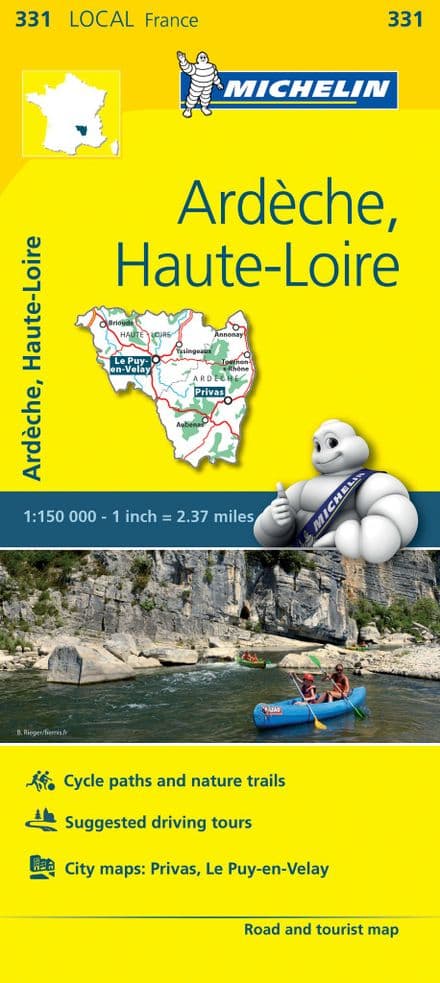 Michelin France Local Maps 1:150,000 - Latest Editions
