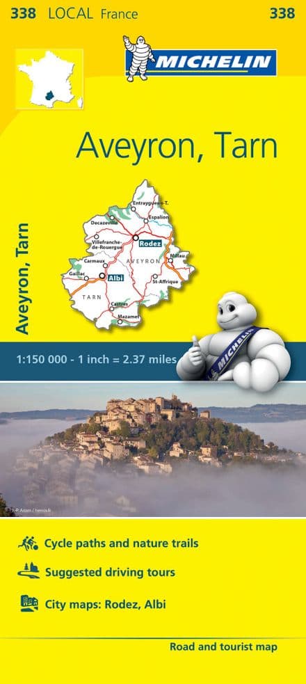 Michelin France Local Maps 1:150,000 - Latest Editions
